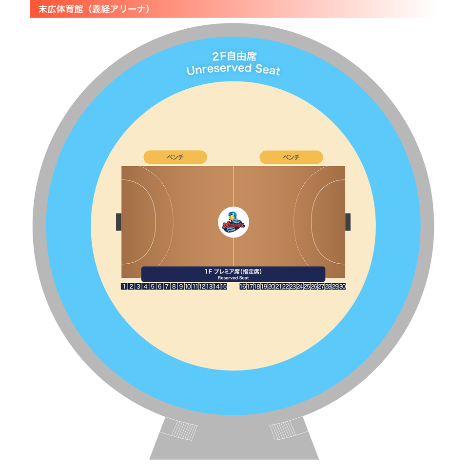 【9/16・自由席】アランマーレ富山 VS 大阪ラヴィッツ | チケット